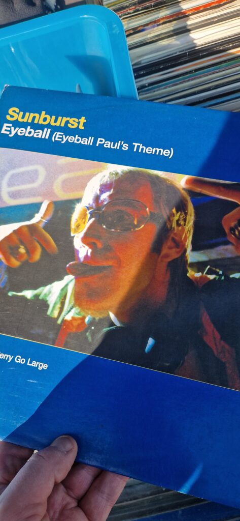 SUNBURST EYEBALL (EYEBALL PAULS THEME VINYL) – dancevinylrecords