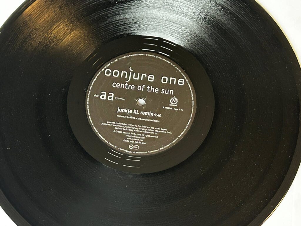 CONJURE ONE Centre Of The Sun UK 2-Track PROMO 12″ PROG TRance ...