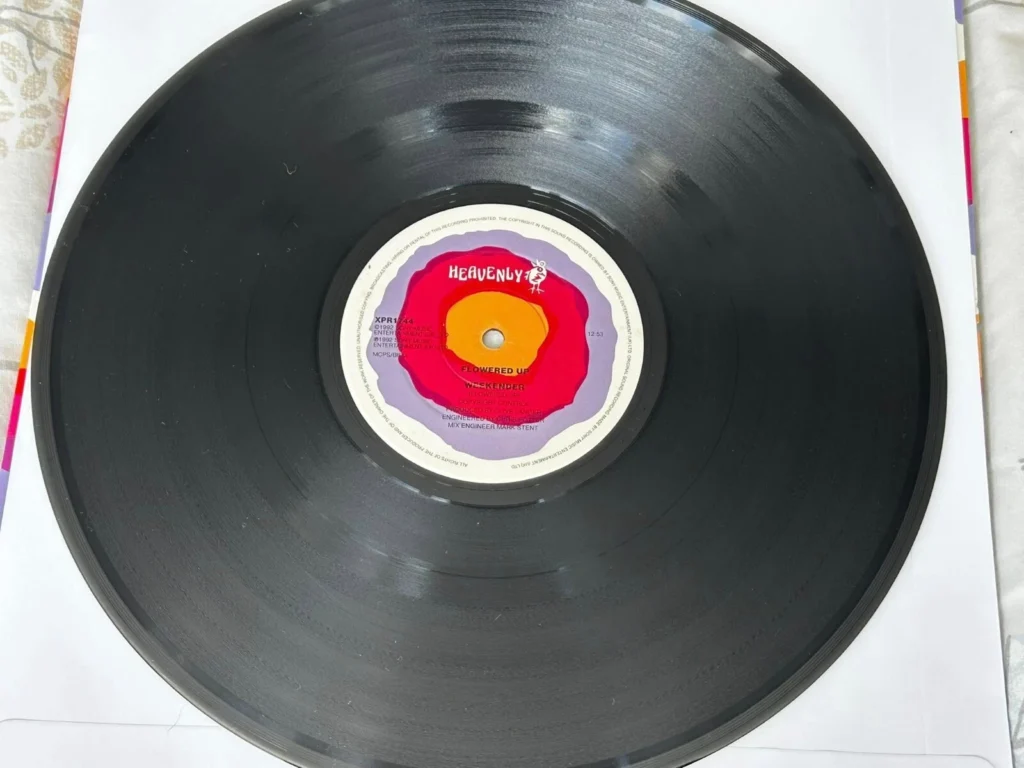 FLOWERED UP – Weekender (Heavenly PROMO 12″) – dancevinylrecords